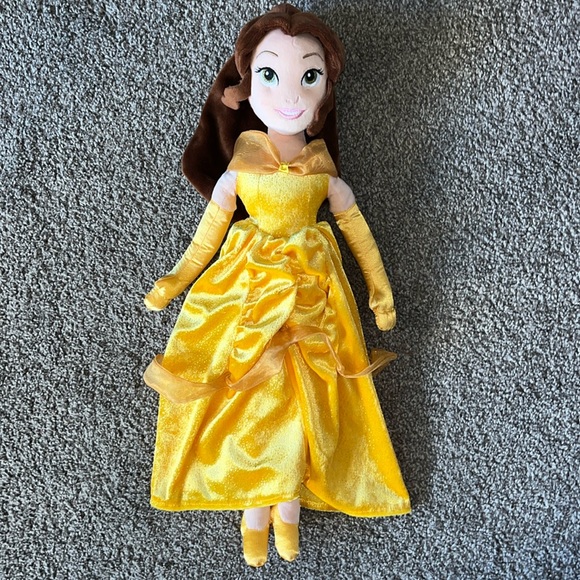 Disney | Toys | Disney Store Beauty And The Beast Belle Plush Doll ...